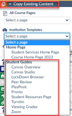 Canvas Templates | Distance Education